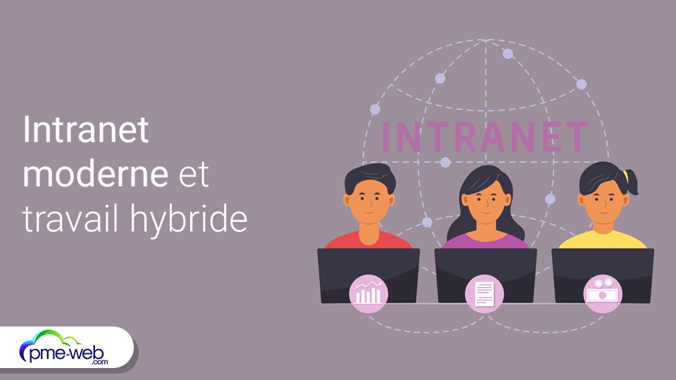Pourquoi adopter un intranet moderne pour le travail hybride ? | PME WEB